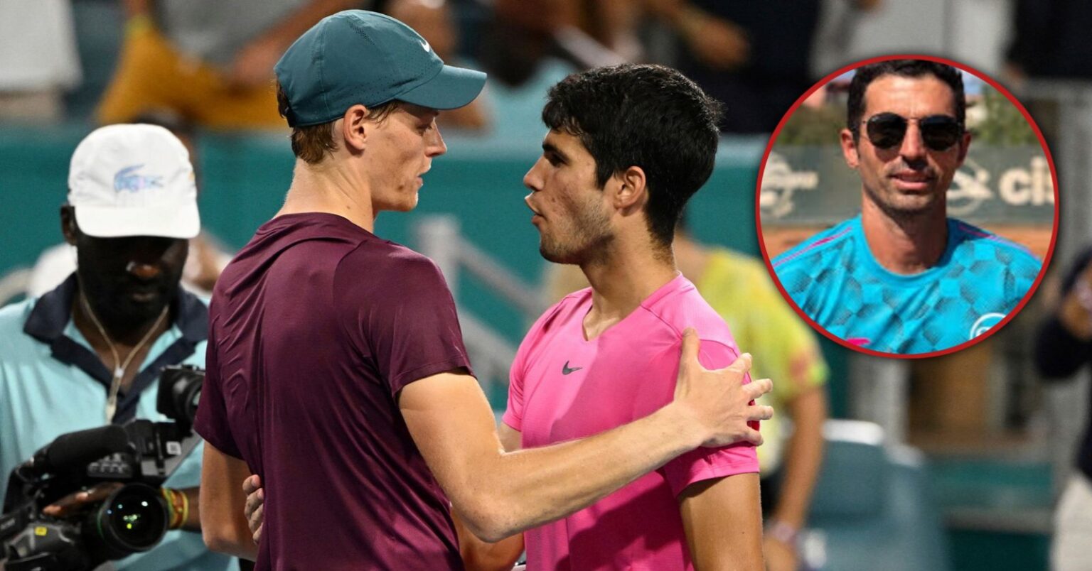 “Extraordinary players,” Simone Vagnozzi weighs in on the Jannik Sinner-Carlos Alcaraz rivalry ...