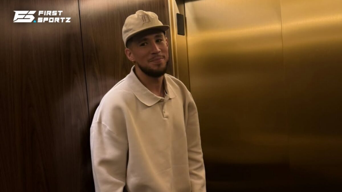 Devin Booker makes Arizona kid's day at lemonade stand