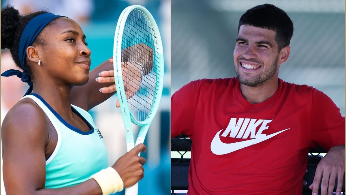 Coco Gauff declares she'll 'never' copy Carlos Alcaraz's 'this' habit