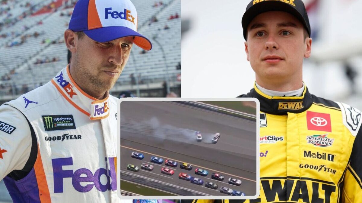 “Apologies if that’s on me!” Denny Hamlin seeks forgiveness from ...