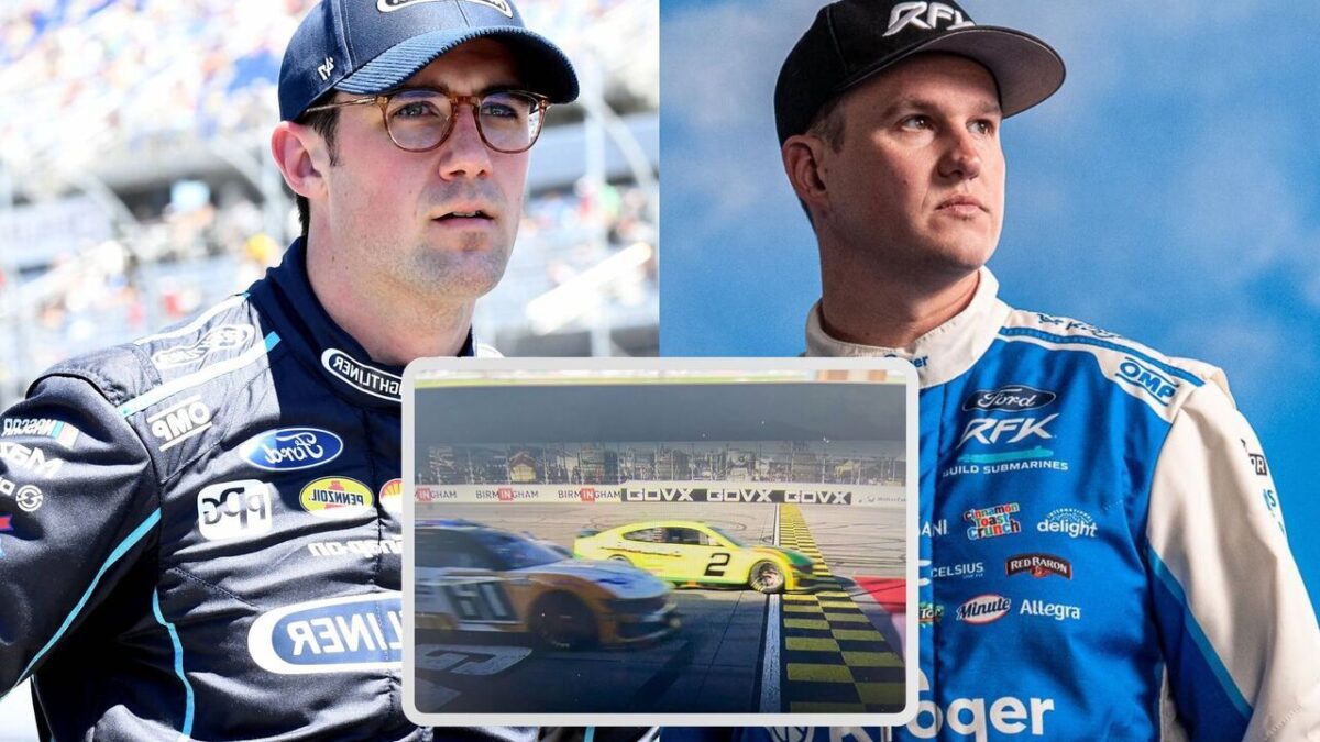 Austin Cindric steals Talladega race win from Ryan Preece with narrow 0 ...