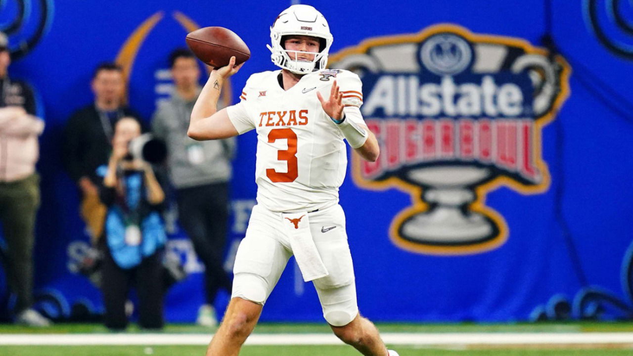 Quinn Ewers, who sacrificed $8 million from NIL money to enter the ...