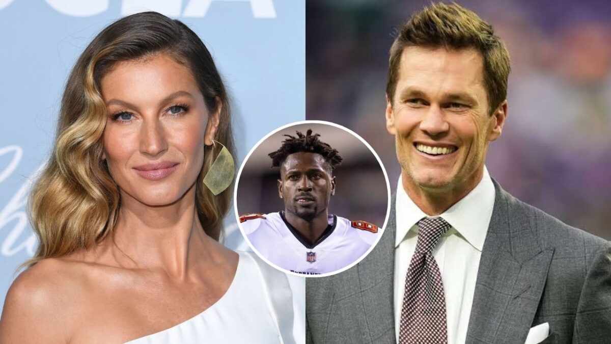 Tom Brady wants nothing but good for Antonio Brown despite his below-the-belt remarks on Gisele ...