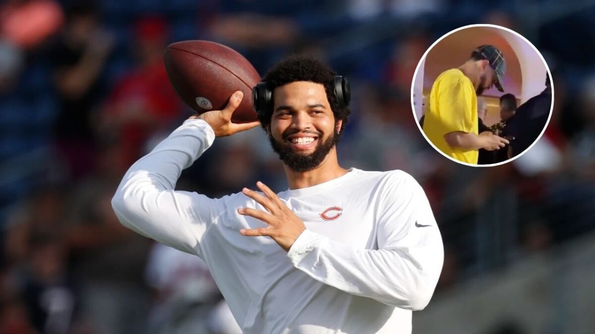 (Video) Caleb Williams Was Spotted Hanging out with Three Female ...