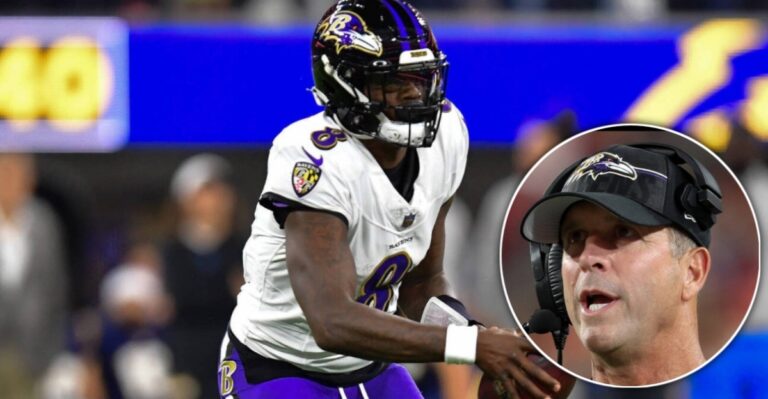 John Harbaugh Cautions Lamar Jackson to Focus on Being Ravens ...