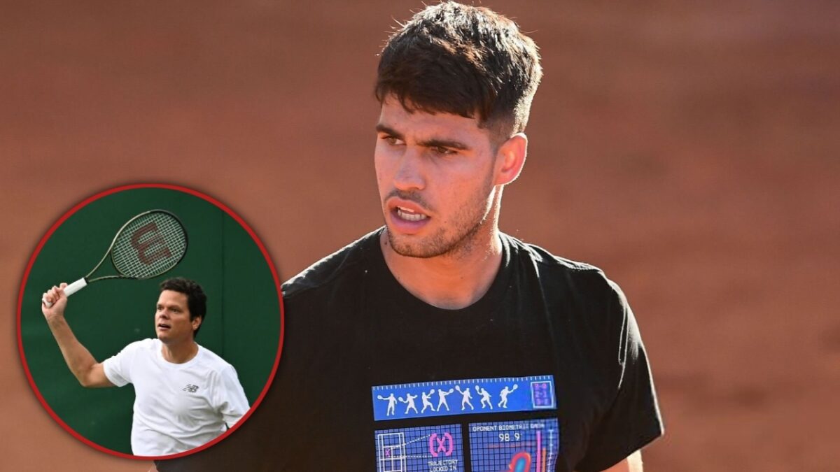 Milos Raonic Reveals the 'Dumbest' Thing He Has Heard About Carlos Alcaraz