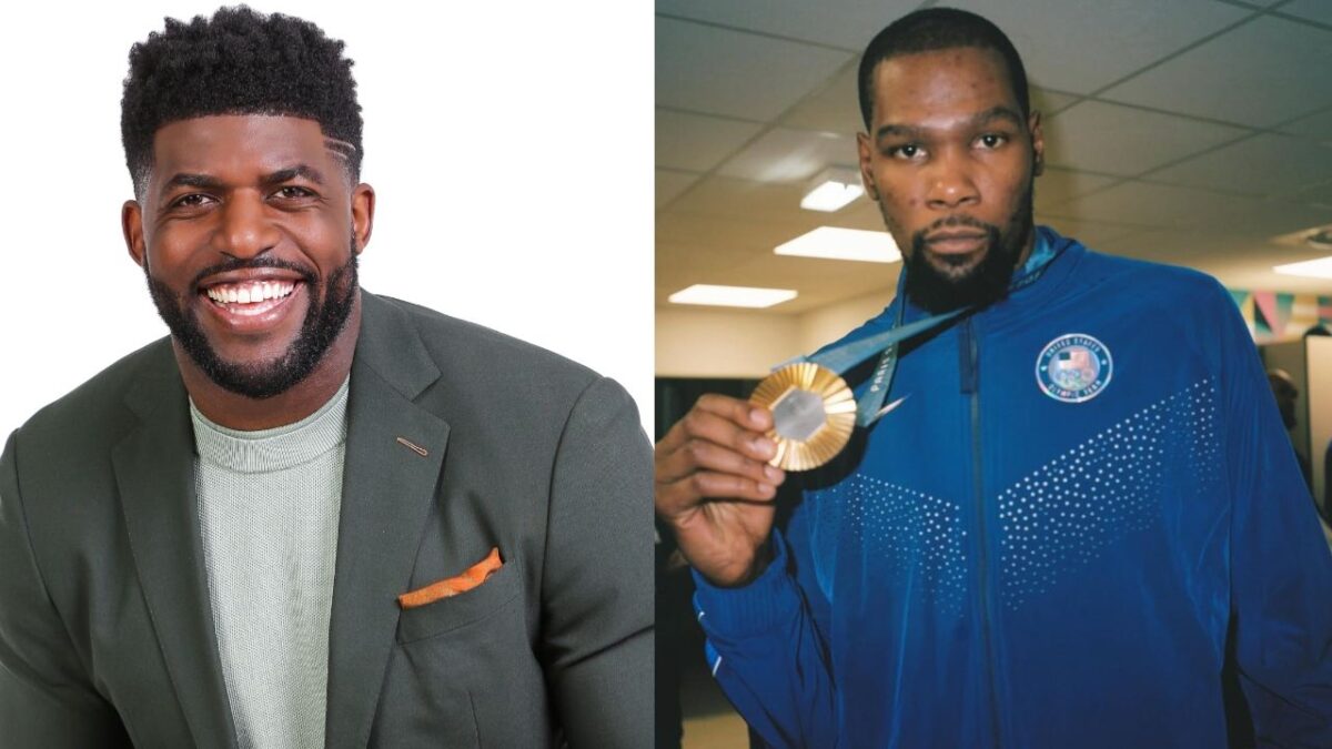 Kevin Durant Emasculates Emmanuel Acho for Hare-Brained Jayson Tatum Take