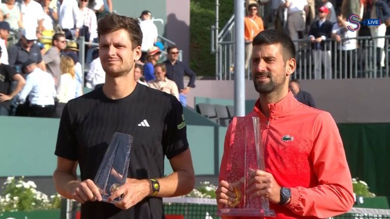 Novak Djokovic Delivers Classy Speech to Emotional Hubert Hurkacz After Geneva Open Final