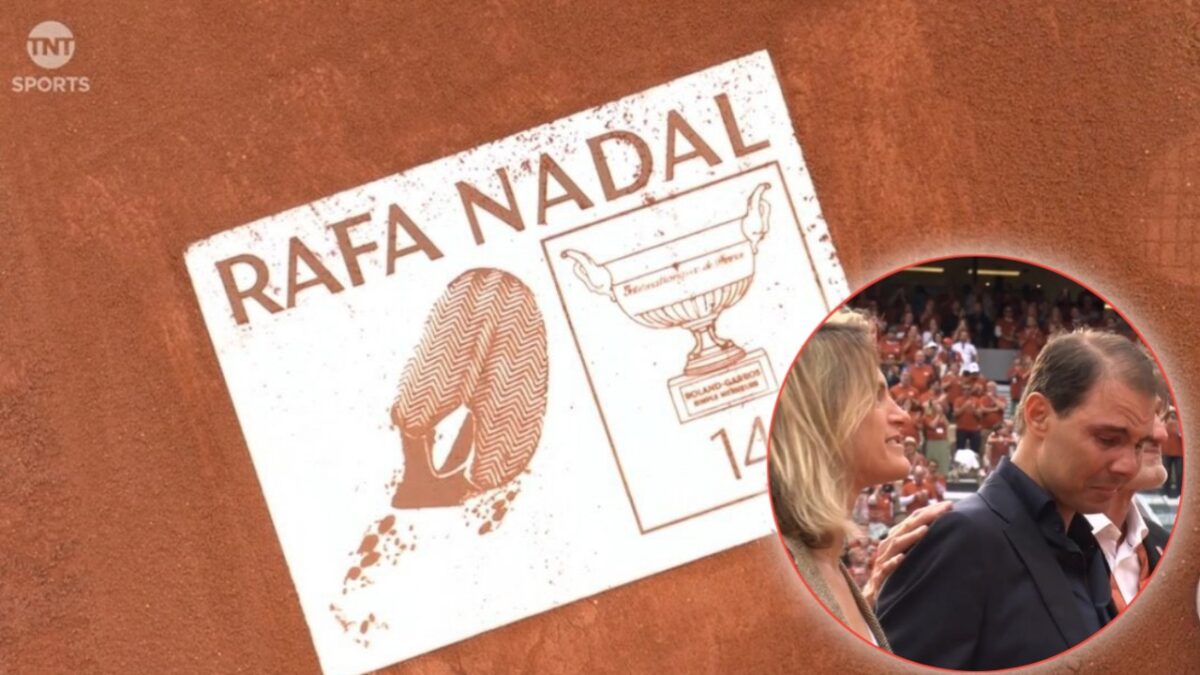 (In Images) Rafael Nadal Sobs Like a Kid Seeing His Footprints Forever ...