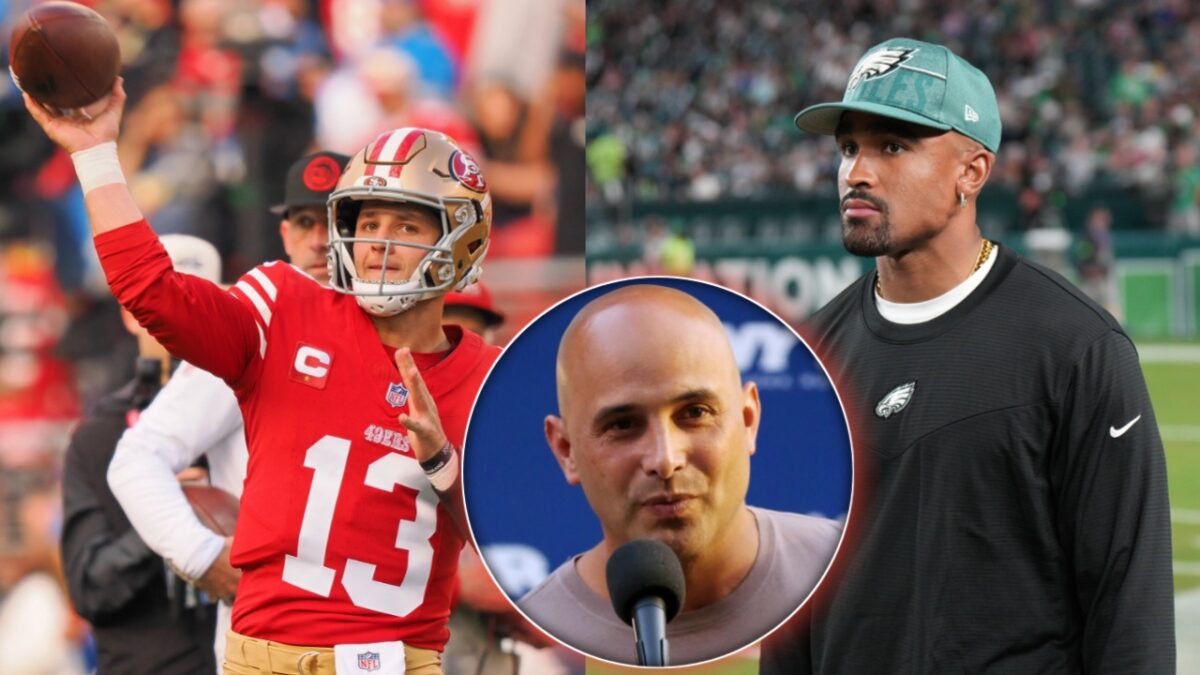 Brock Purdy Is A "Far Better" Quarterback Than Jalen Hurts, Claims ...