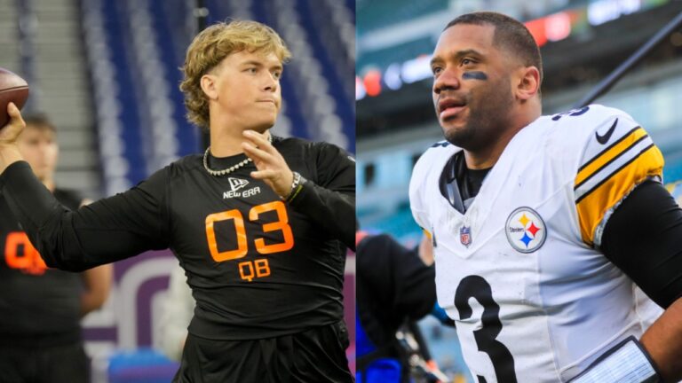 Does Russell Wilson Feel Threatened by Jaxson Dart's Presence in Giants Quarterback Room?