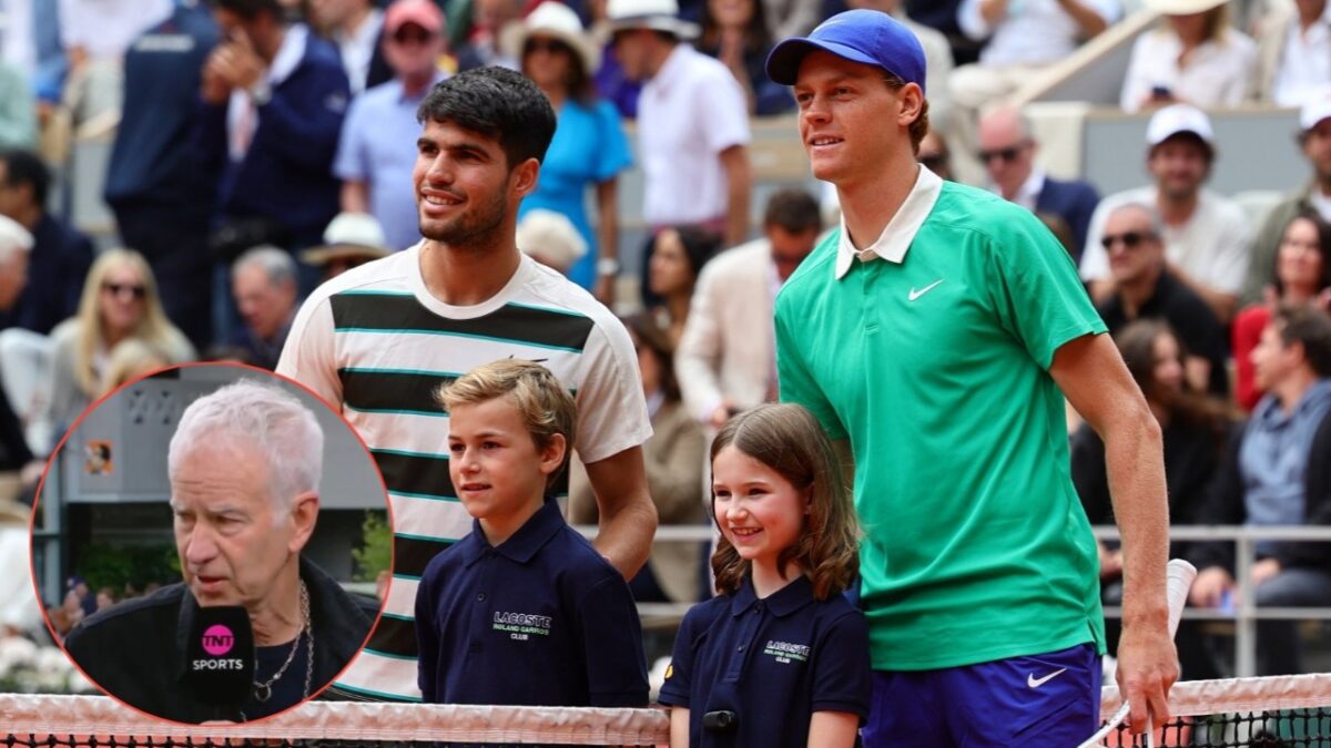 John McEnroe Strangely Claims Jannik Sinner and Carlos Alcaraz Would be 'Favorite to Beat Rafael ...