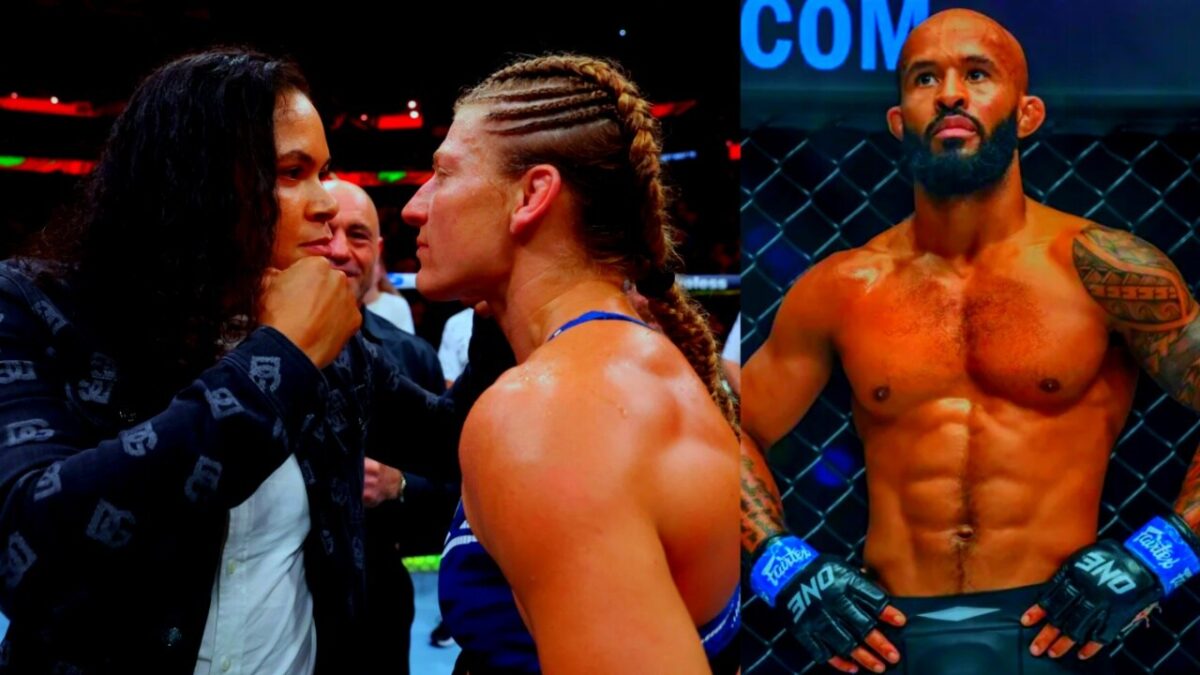 'GOAT' Demetrious Johnson Suggesting Retirement for Kayla Harrison ...