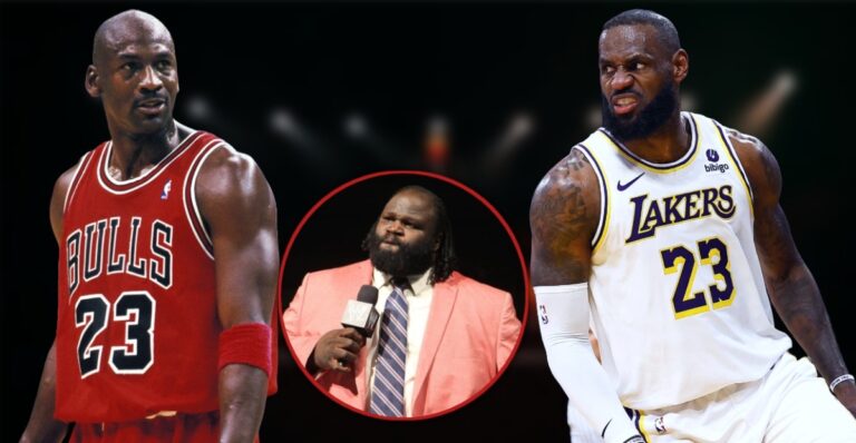 LeBron James vs Michael Jordan 1v1 From the Eyes of the World's ...