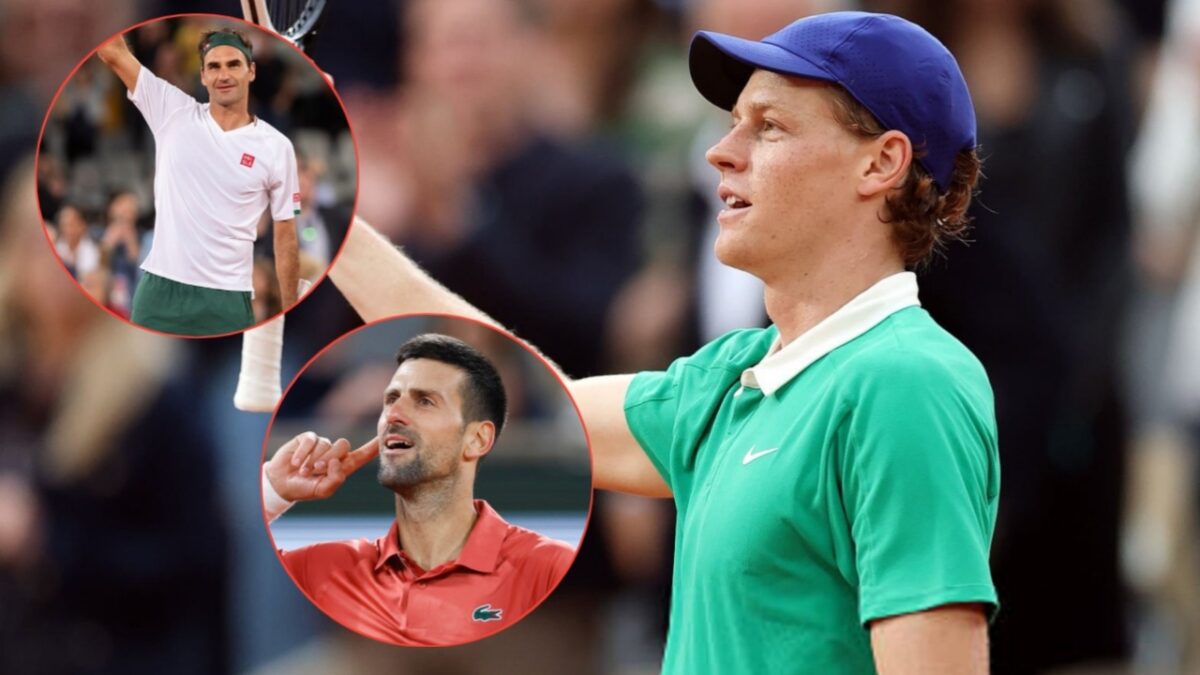 Jannik Sinner Reacts to Joining Roger Federer and Novak Djokovic in Special List