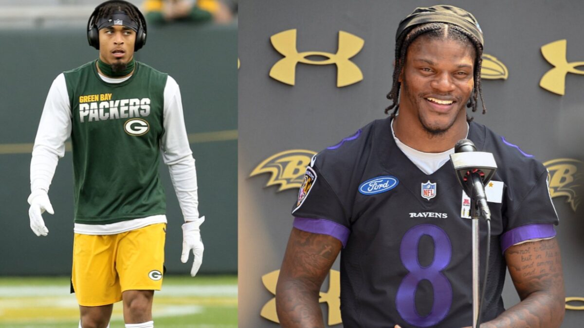 Lamar Jackson Jokingly Directs Ravens GM to Get Former College Teammate ...