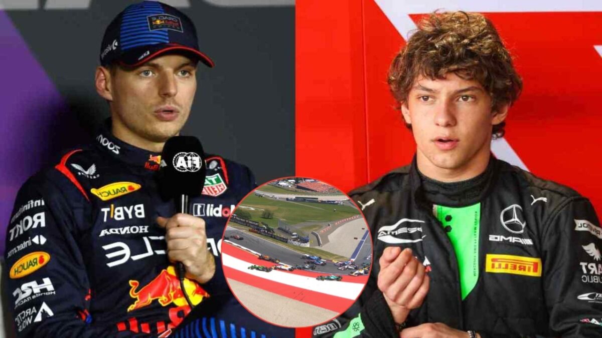 (Video) "Idiots" Max Verstappen FURIOUS After Kimi Antonelli Takes Him out at Austrian GP