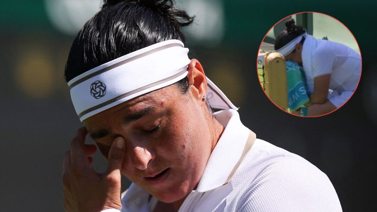(Video) Ons Jabeur Spotted in Tears After Taking a Medical Timeout During Wimbledon Opener ...