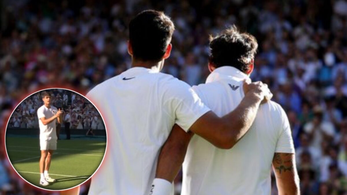 (Video) Carlos Alcaraz Joins the Applause for Fabio Fognini After his Incredible Performance in ...