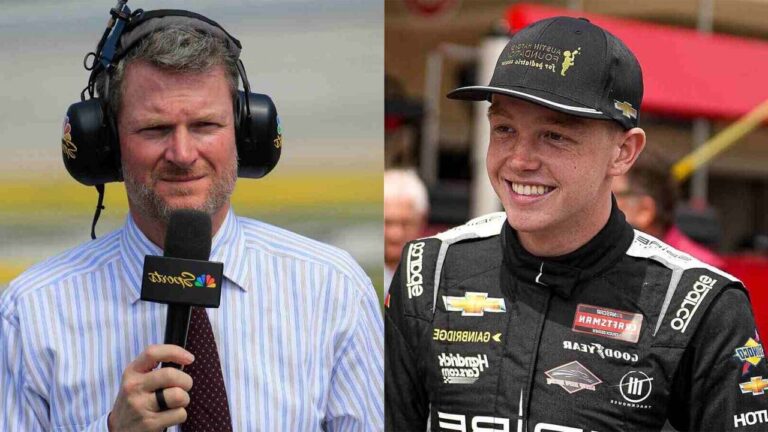 Dale Earnhardt Jr. Is over the Moon as Connor Zilisch Secures JRM's Historic 100 Xfinity Race ...