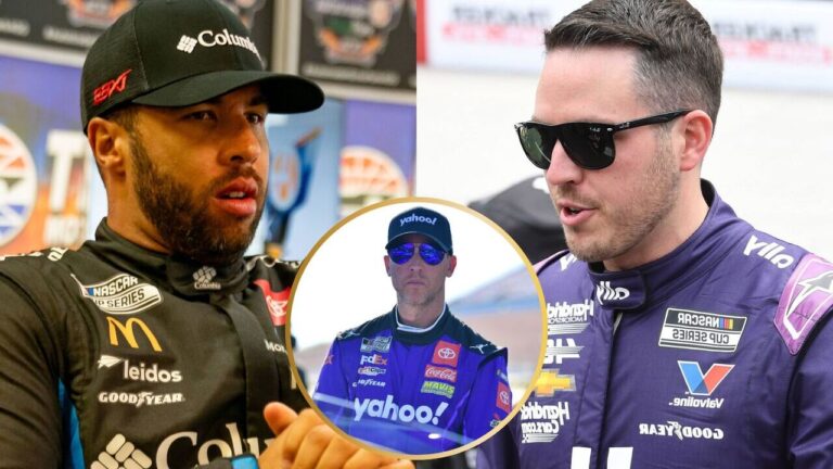 Denny Hamlin SLAMS Bubba Wallace for “Playing Graba**” With Alex Bowman ...