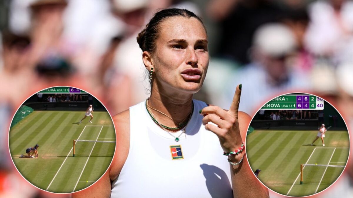 (In Images) Aryna Sabalenka Demands Apology From Amanda Anisimova For a Net Cord Winner During ...