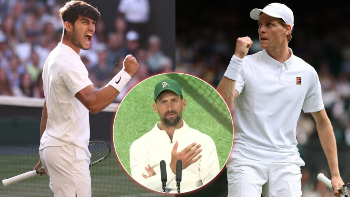Novak Djokovic Sees Possibility of a 'Third Guy' in the Rivalry of Jannik Sinner and Carlos Alcaraz