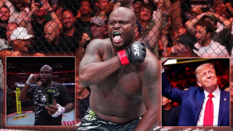 Donald Trump Makes Quick Phone Call to Derrick Lewis After Wild KO ...