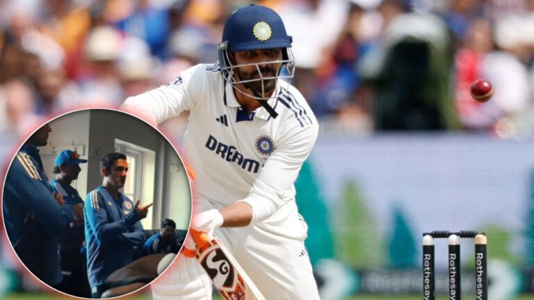 (Behind the Scenes) Ravindra Jadeja’s Special Praise from Gautam Gambhir in Locker Room