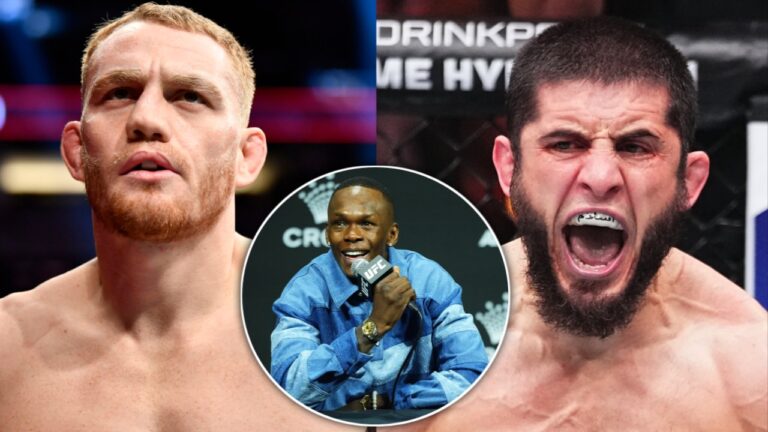 Israel Adesanya Senses Serious Threat of Islam Makhachev Getting ...