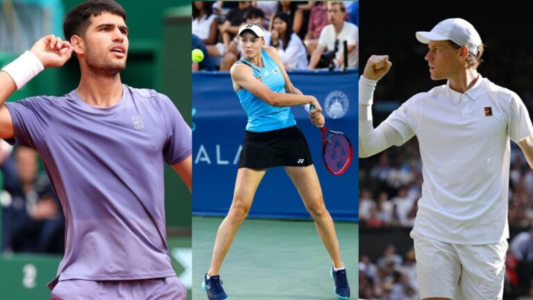 Elena Rybakina Wishes to Play Against Carlos Alcaraz and Jannik Sinner ...