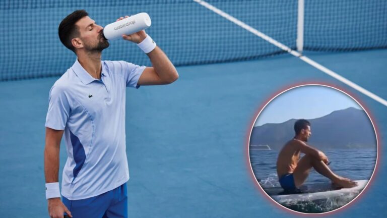 (Video) Novak Djokovic Spotted on Electric Surfboard on Vacation in Croatia