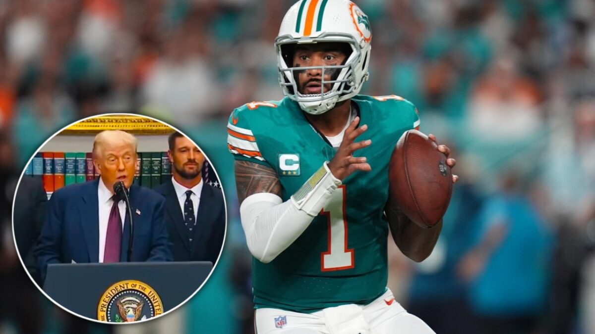 (Video) Donald Trump’s Hilarious Pronunciation of Dolphins QB Tua ...