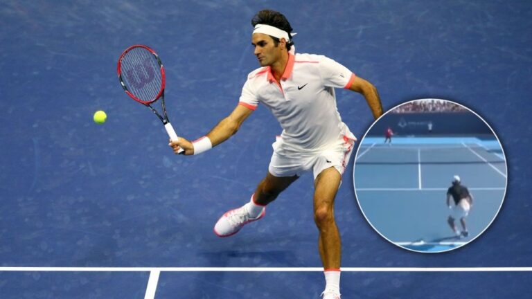 (Video) Carlos Alcaraz Copies Roger Federer's SABR Technique During ...