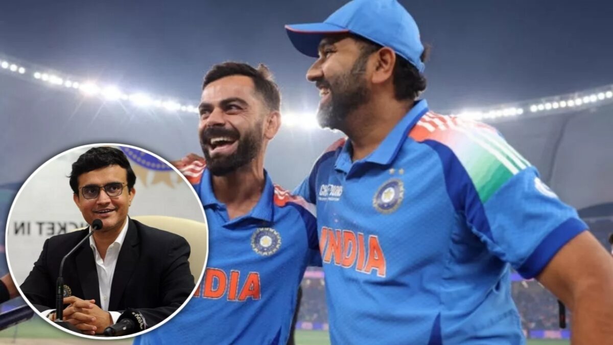 Sourav Ganguly Doesn't Mind Virat Kohli, Rohit Sharma Continuing in ODIs as Long as They're ...
