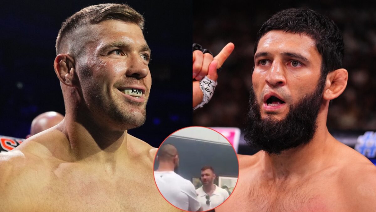 Massive Size Difference Between Dricus Du Plessis and Khamzat Chimaev ...