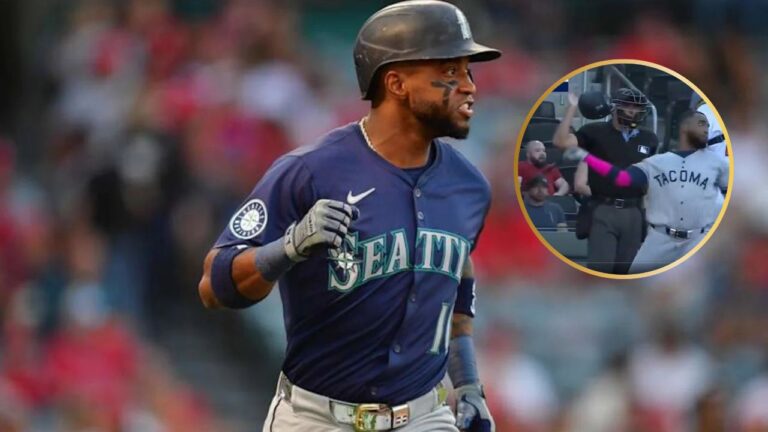WATCH: Mariners Star Victor Robles THROWS Bat at Pitcher in Frustration ...