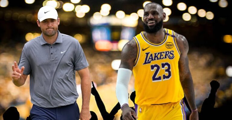 LeBron James Labels Scottie Scheffler 'COLD' After Sensational Chip-in ...