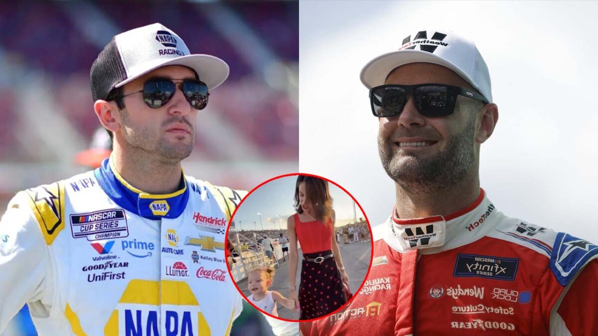 Kyle Busch's Three-Year-Old Daughter Dumps Chase Elliott and Makes ...