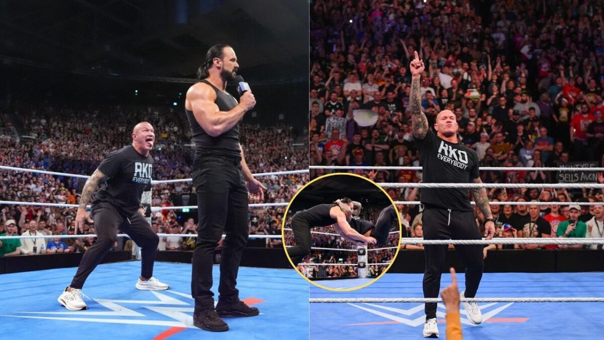 Drew McIntyre Gets RKOed by Randy Orton After Going off on Cody Rhodes ...