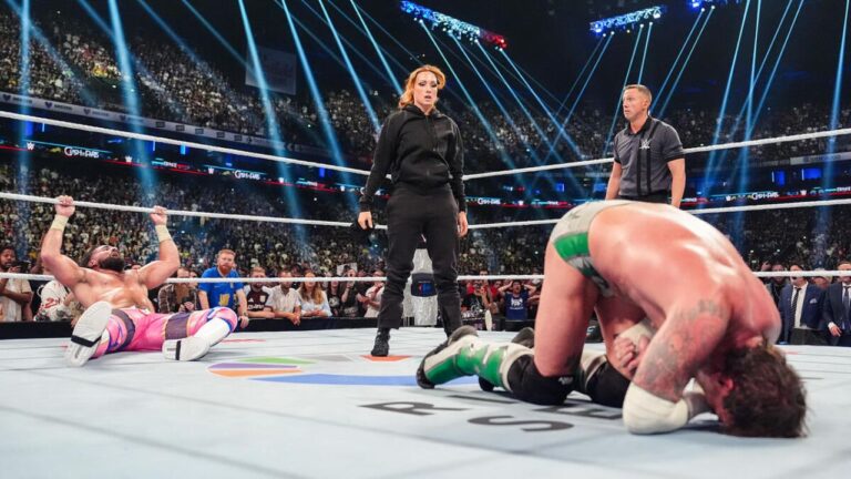 Becky Lynch Seemingly Confirms Her Addition to Seth Rollins' Faction After Helping Him Retain ...