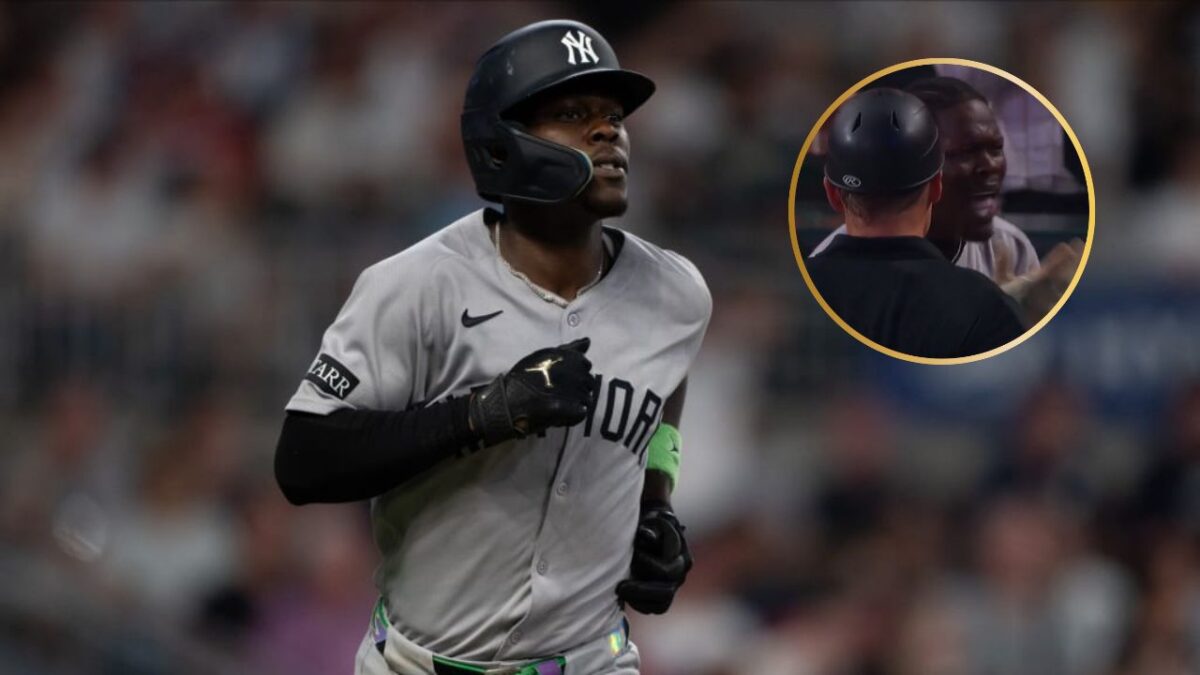 Jazz Chisholm Jr. CRASHES out at Umpire Brian Walsh Following ...