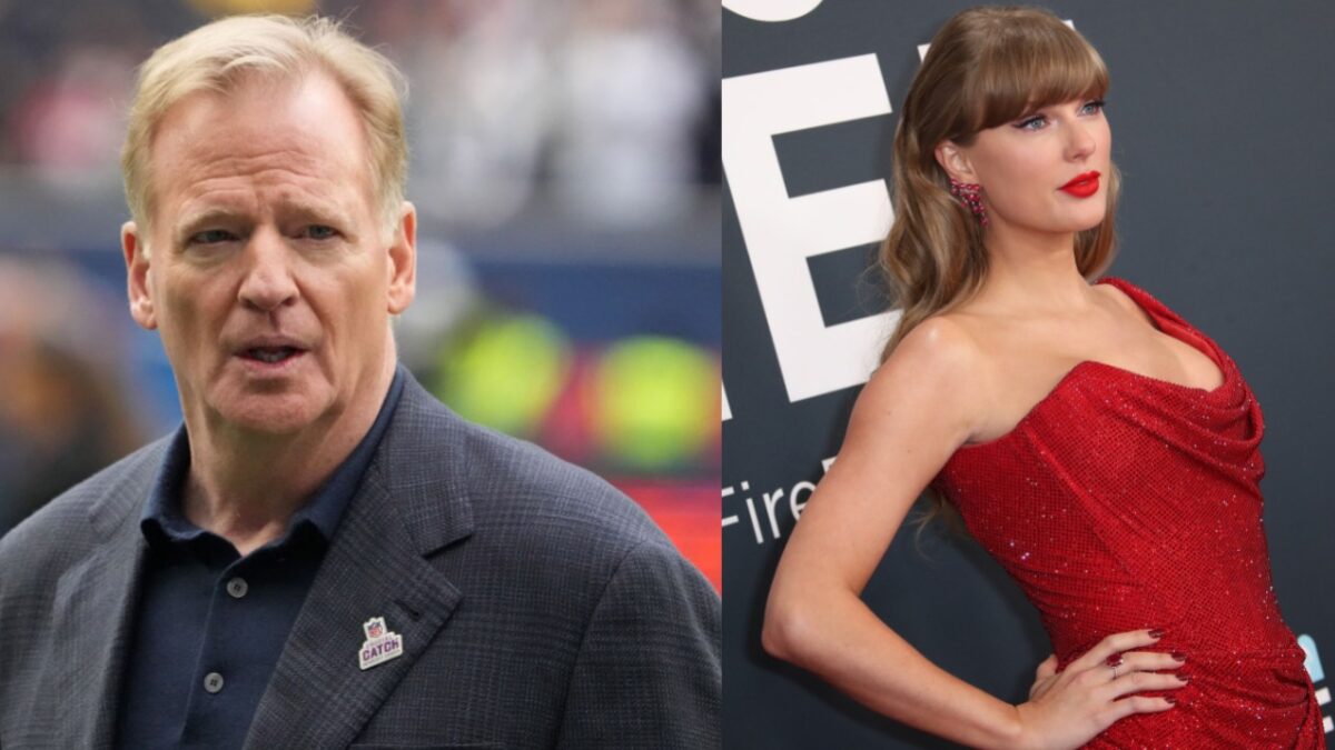NFL Commissioner Has a 1-Word Response to Taylor Swift Possibly ...
