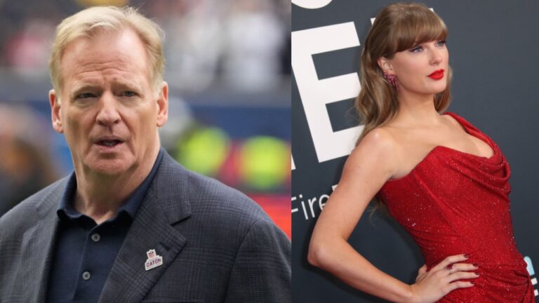NFL Commissioner Has a 1-Word Response to Taylor Swift Possibly Performing at Next Super Bowl ...