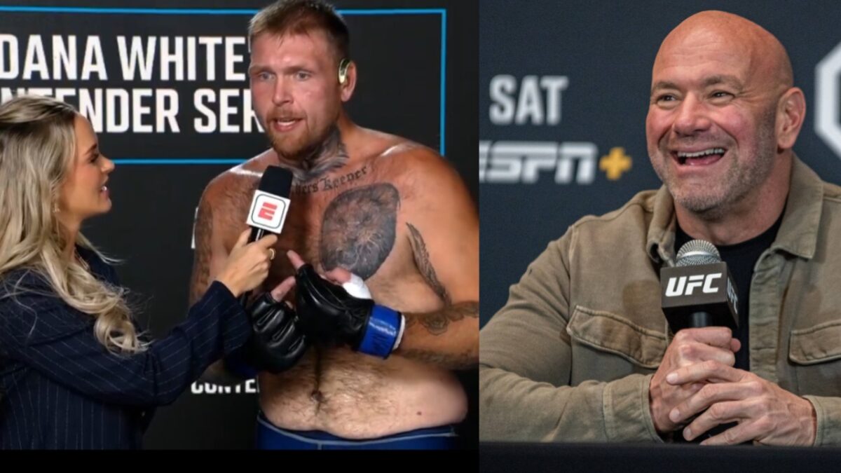 (Video): Laura Sanko in Splits as Contender Series Star Makes 'Weird ...