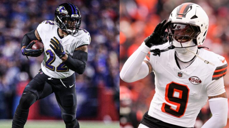 Derrick Henry has Nonchalant Reaction to Browns Safety Grant Delpit's Idea on How to Tackle Him