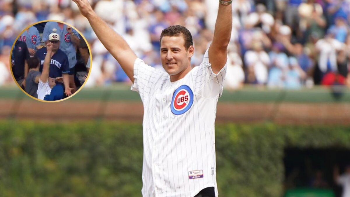 WATCH: Anthony Rizzo Drops Cubs' Rookie 1st Home Run Ball in Stands at ...