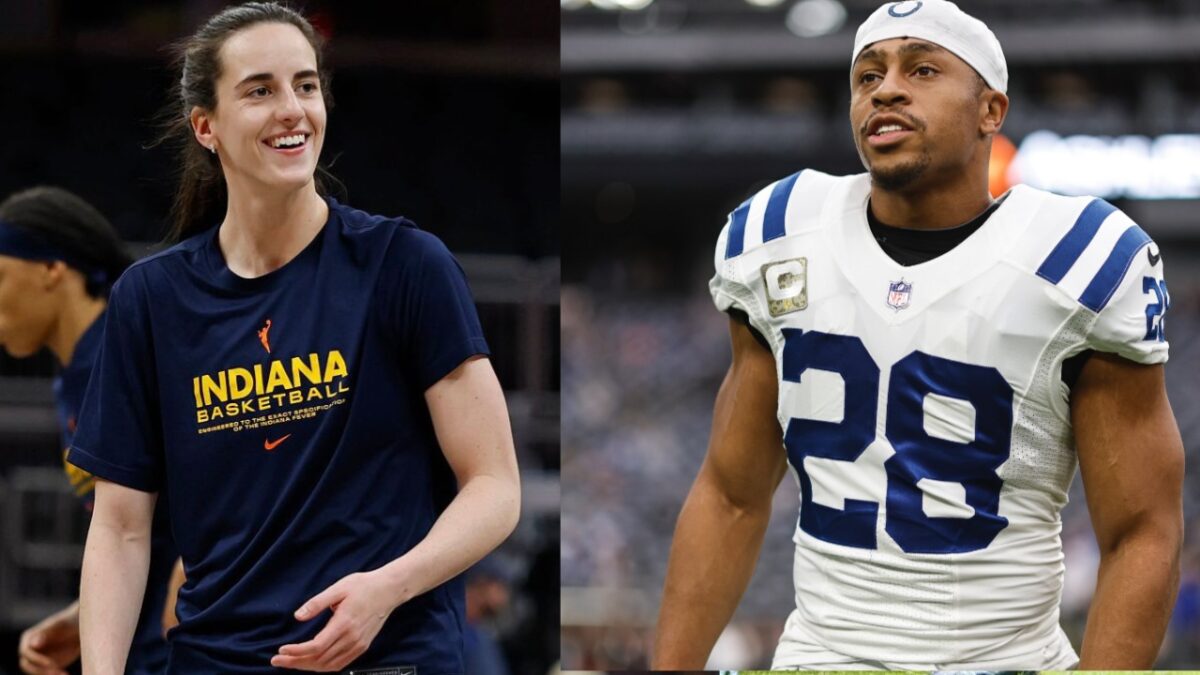 Caitlin Clark Celebrates Colts Win after Bizarre Broncos Penalty Gifts ...