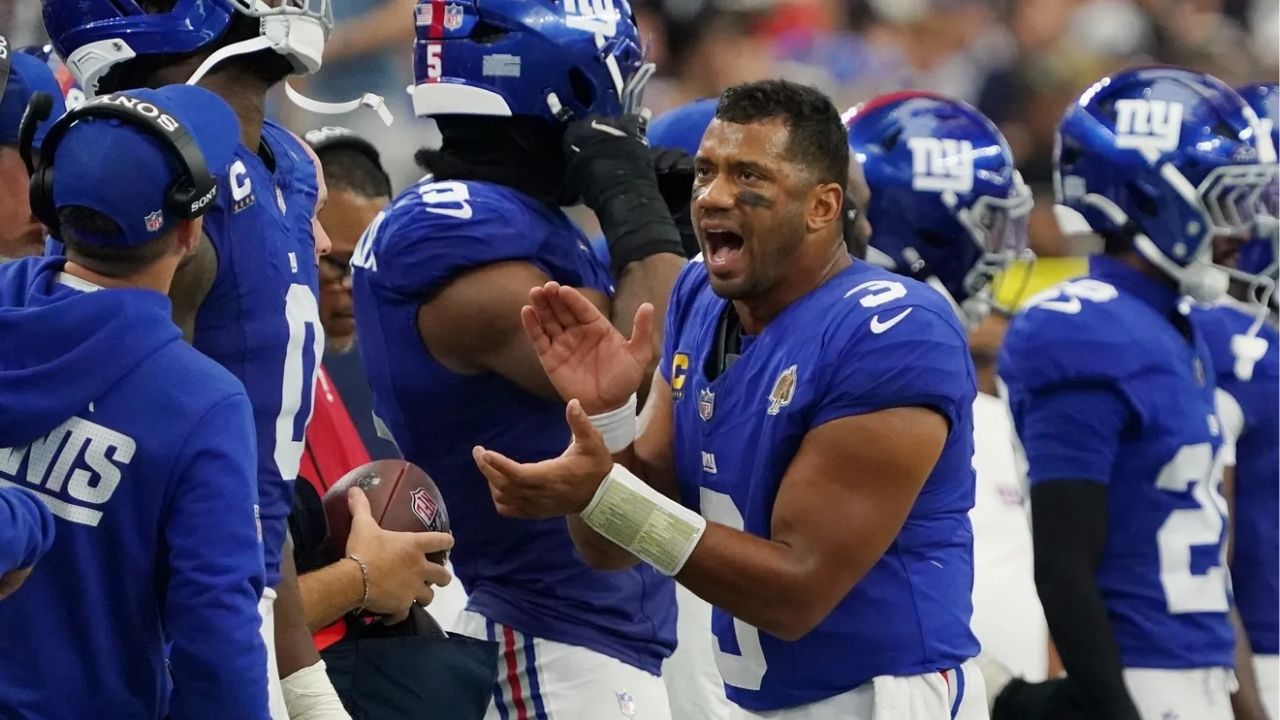 Russell Wilson Almost Made Giants History with 450+ Yards Game Despite Heartbreaking OT Loss ...