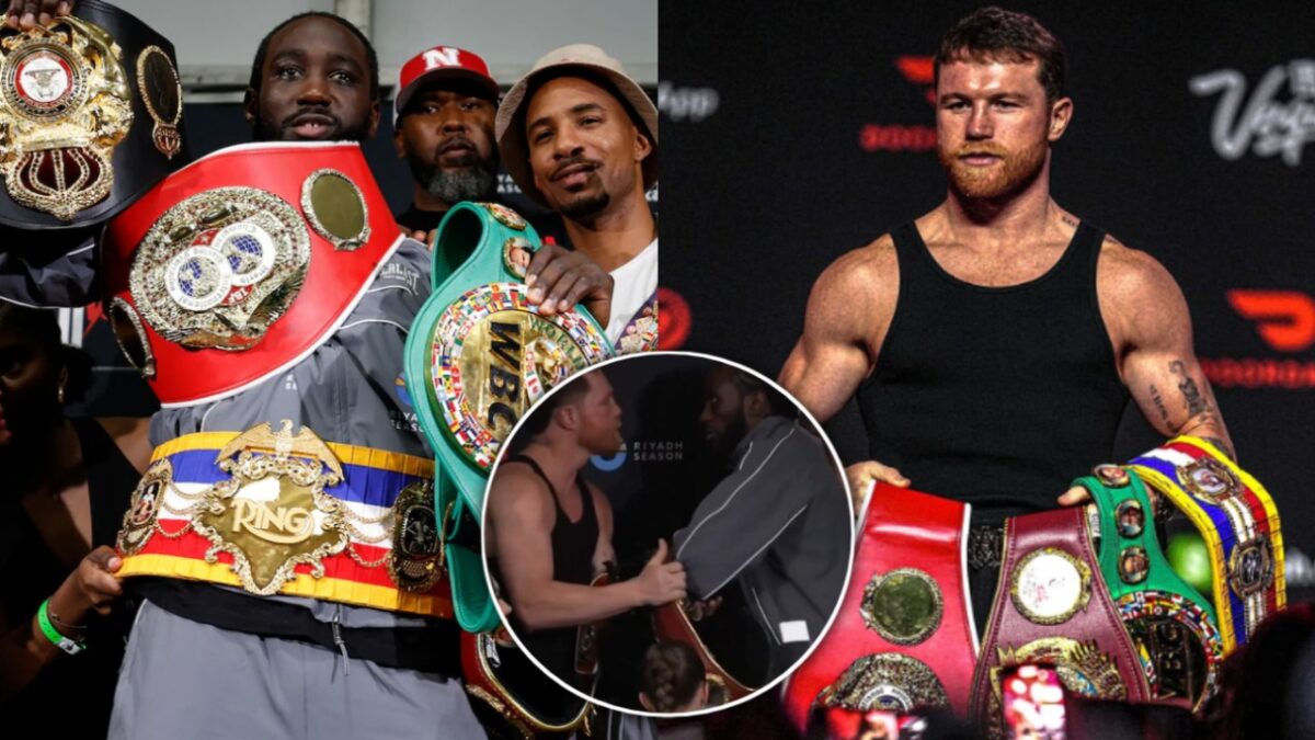 Terence Crawford Explains Real Reason for Giving Away Belts to Canelo ...